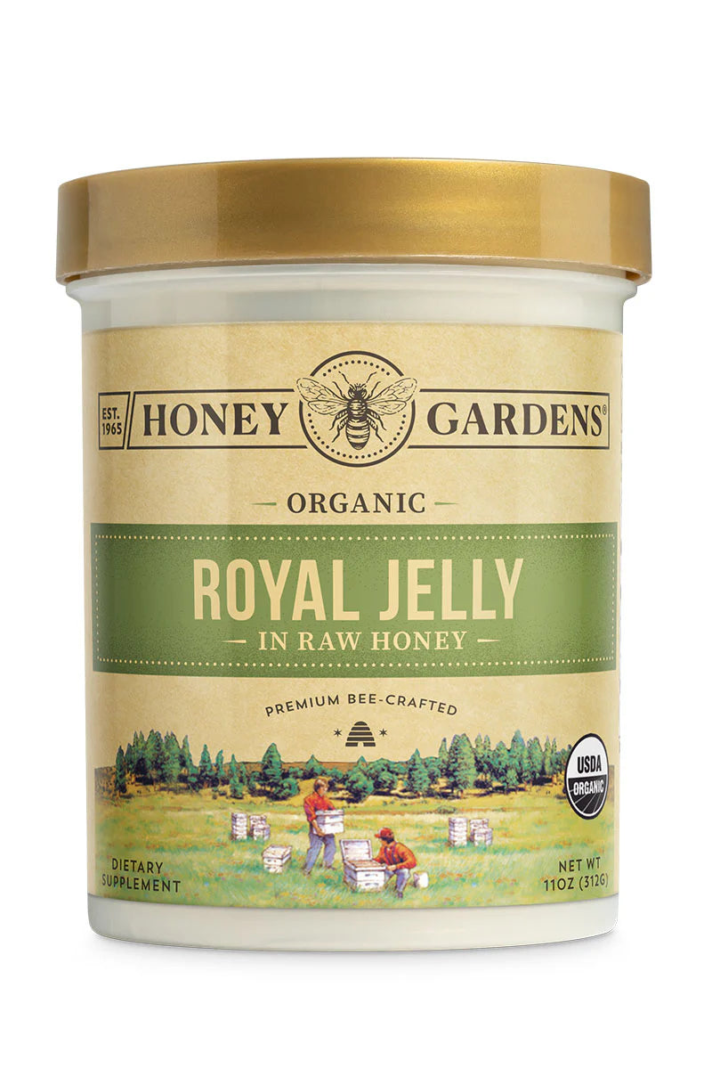 HG Royal Jelly in Honey 11oz – Highlands Organic Market